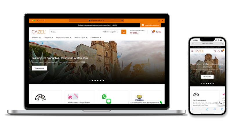 CAZEL® Tienda en Línea